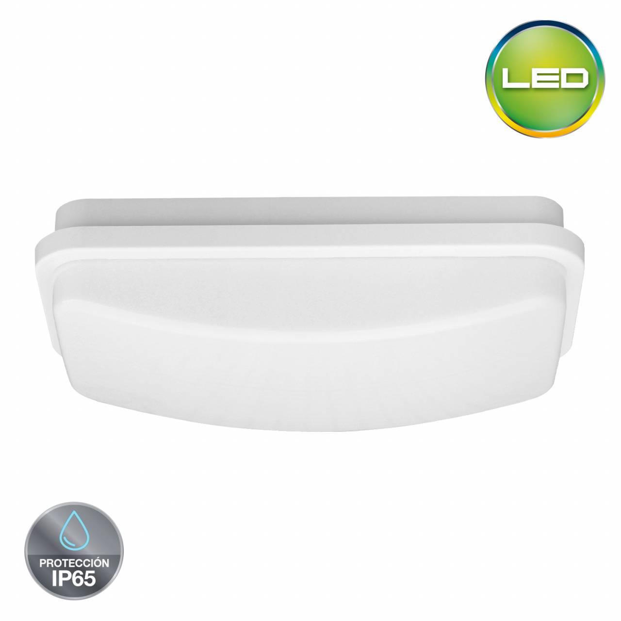 Aplique Ovalado 20W LED Color blanco - Luz blanca MARCA: LIGHTECH SKU ...